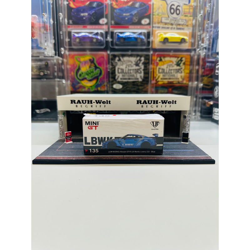 Jual Mini GT No 135 LB Works Nissan GTR R35 Blue LBWK Livery | Shopee ...