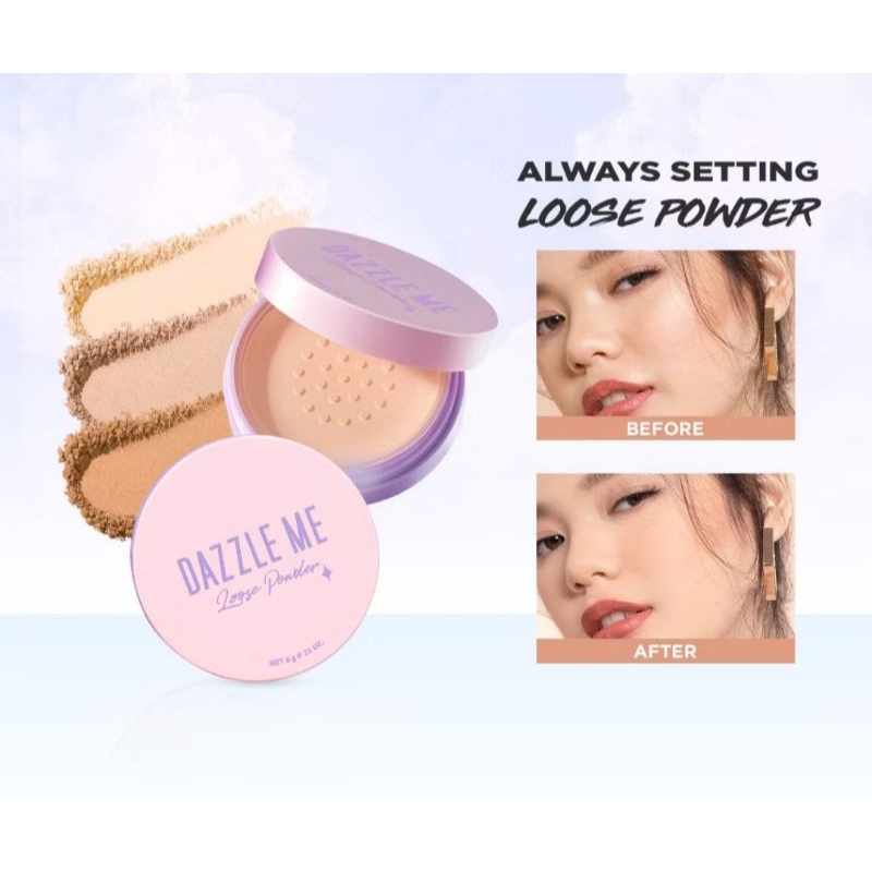 Jual Dazzle Me Always Setting Loose Powder | Shopee Indonesia
