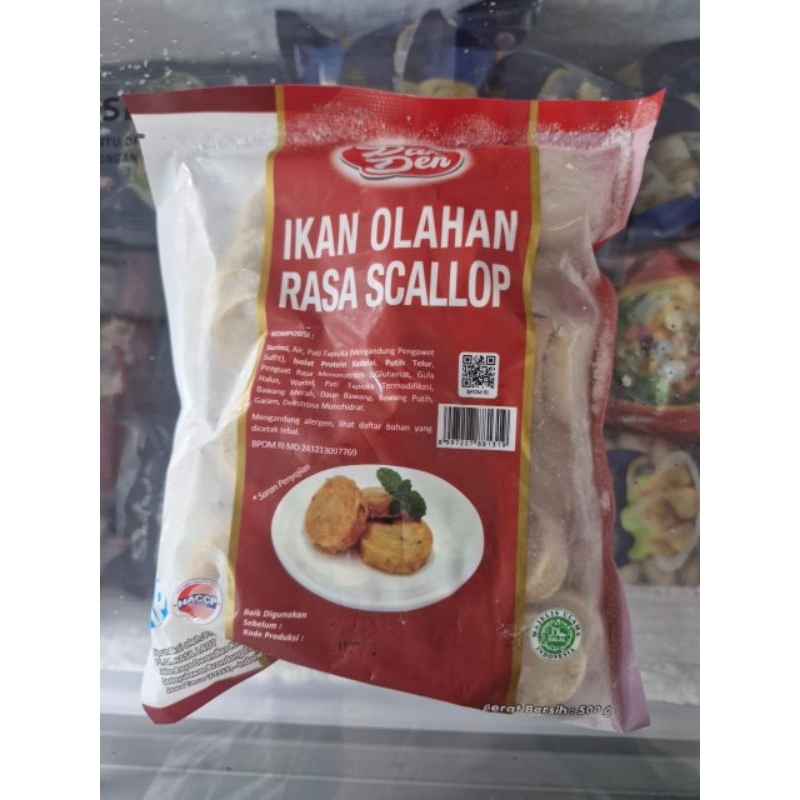 Jual pak den scallop 500g | Shopee Indonesia
