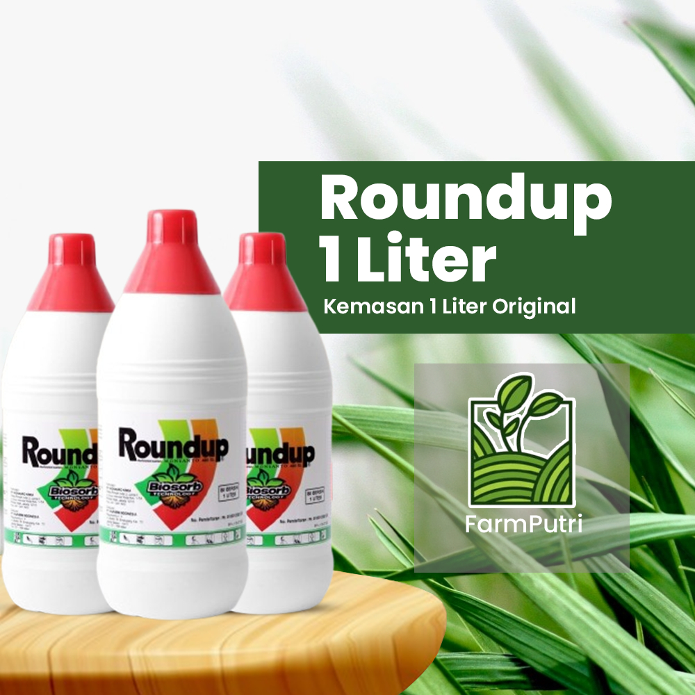 Jual Roundup 1 Liter Herbisida Rondap Rondup Obat Pembasmi Rumput Ampuh ...