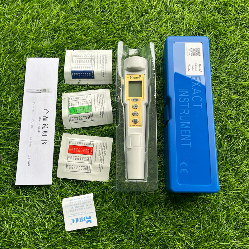 Jual PH Conductivity Meter Kedida CT-6321 CF Tester CT6321 Hydroponic ...
