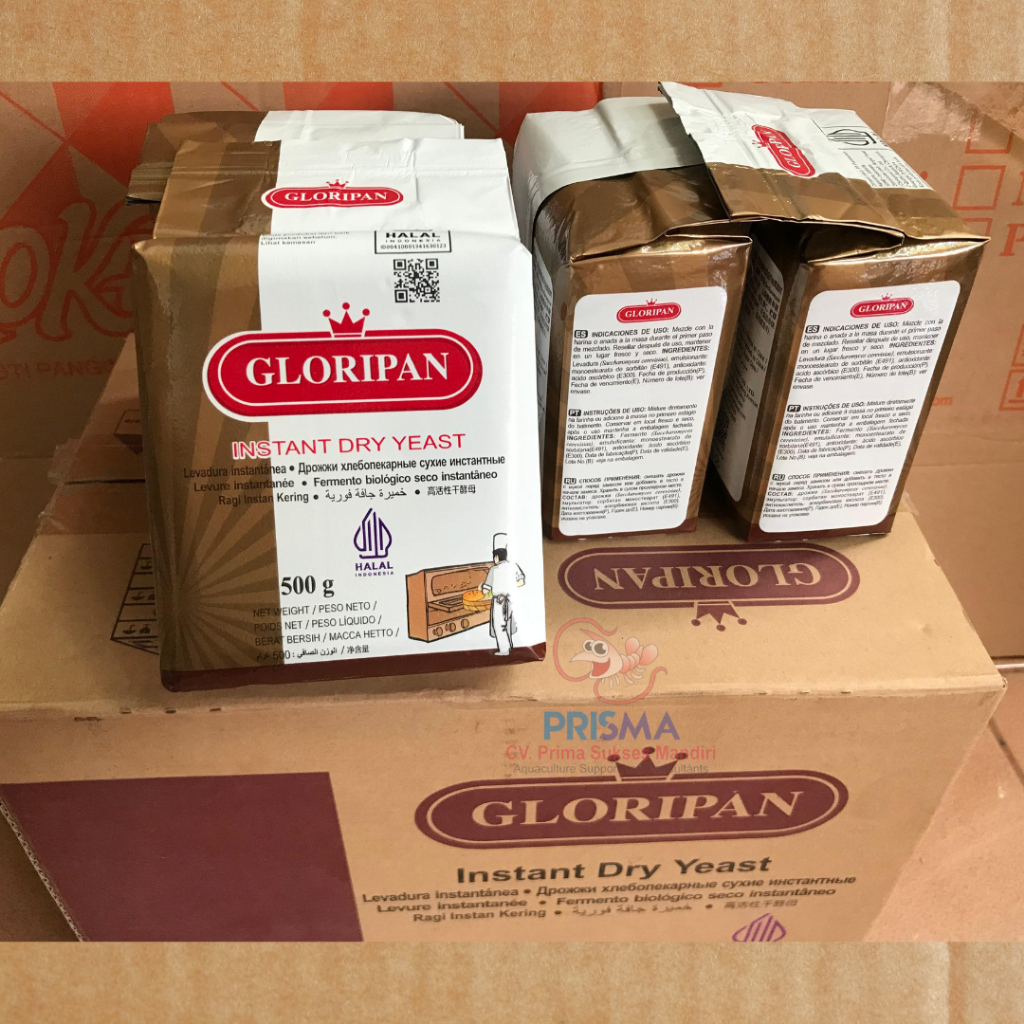 Jual Ragi Roti / Gloripan Instant Dry Yeast 500 gram | Shopee Indonesia