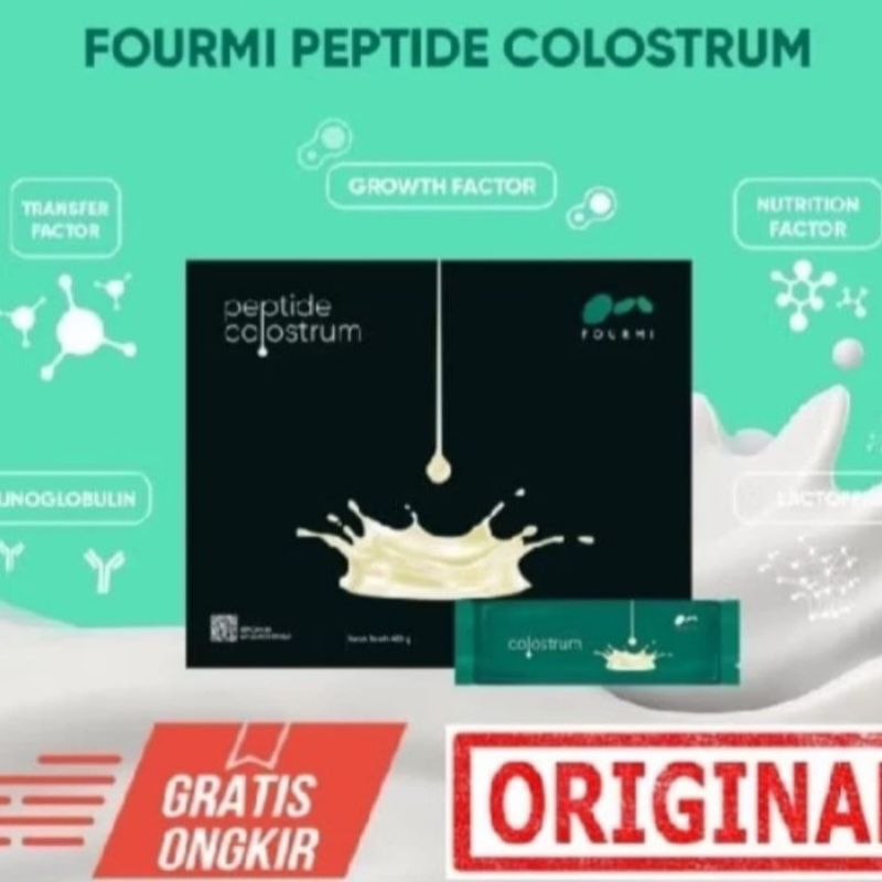 Jual fourmi peptide colostrum isi 30 exp 2026 ori | Shopee Indonesia