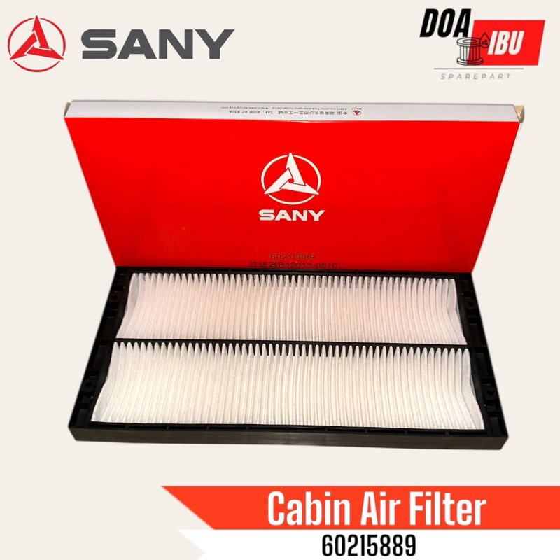 Jual Cabin Air Filter/Outer Air Filter AC 60215889 SANY SY55C | Shopee ...