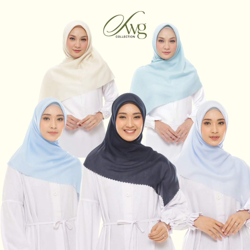 Jual Swg Collection Jilbab Segi Empat Polos Voal Premium Lasercut Size ...
