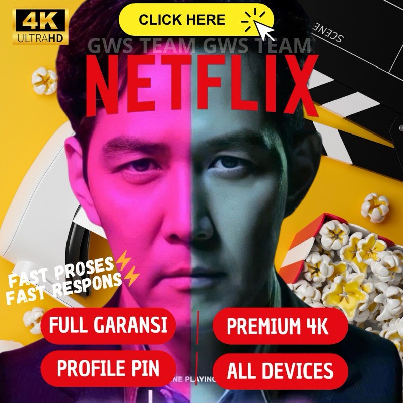 Jual BEST SELLER NETFLIXXX 4K PREMIUM 1 BULAN GARANSI | Shopee Indonesia