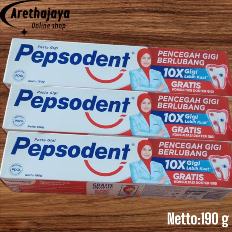 Jual Pepsodent Pasta Gigi Berlubang 10x Lebih Kuat / Pasta Gigi ...