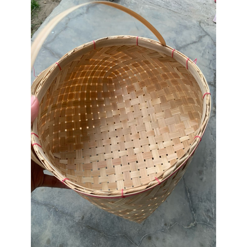 Jual Besek Wadah Anyaman bambu/Tempat penyimpanan/Pernak Pernik ...