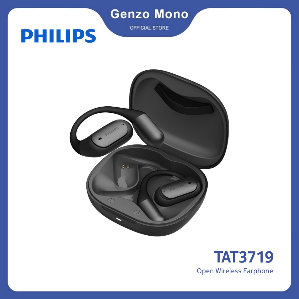 Jual Philips Clip TWS Clip On Open Ear True Wireless Earbuds TAA3719 ...