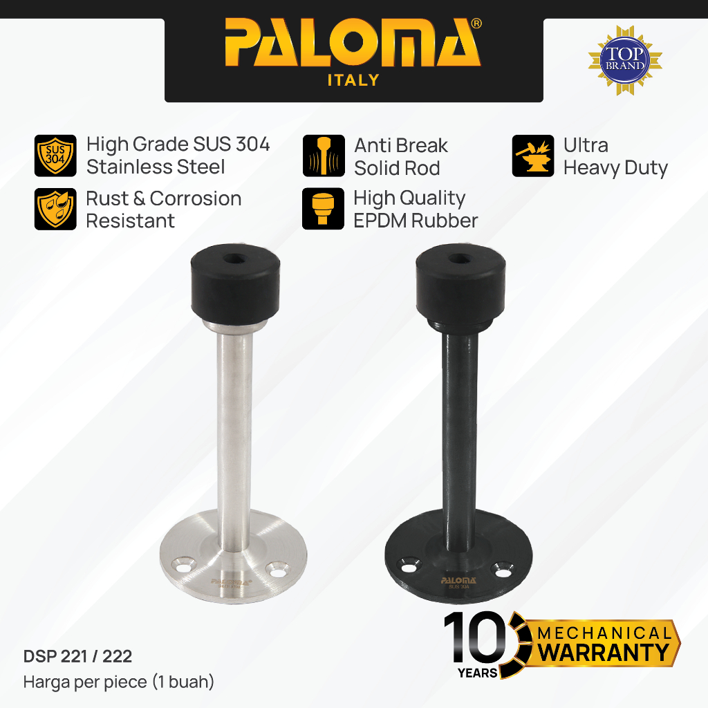 Jual PALOMA Door Stopper Penahan Pintu Dinding Tembok Door Stop Stoper ...