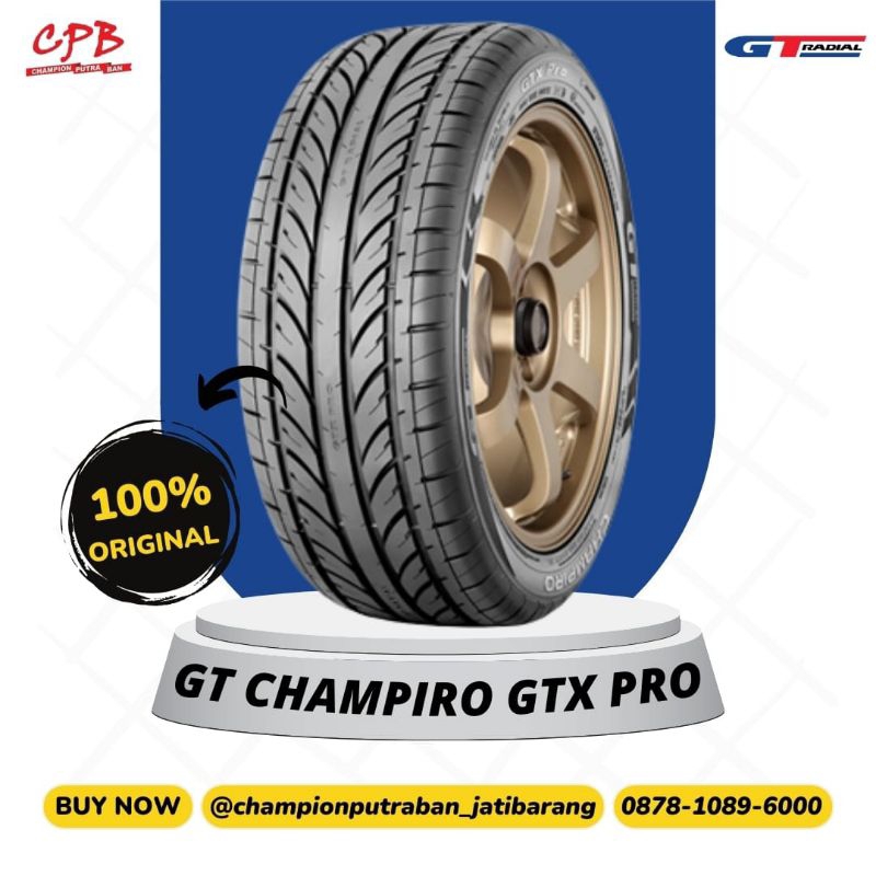 Jual BAN MOBIL 195/65 R15 GT CHAMPIRO GTX PRO | Shopee Indonesia
