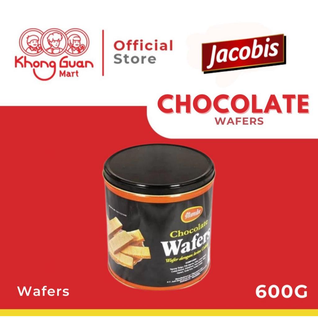 Jual Monde Wafers Chocolate Wafers Krim Cokelat Tin 600 gram | Shopee ...