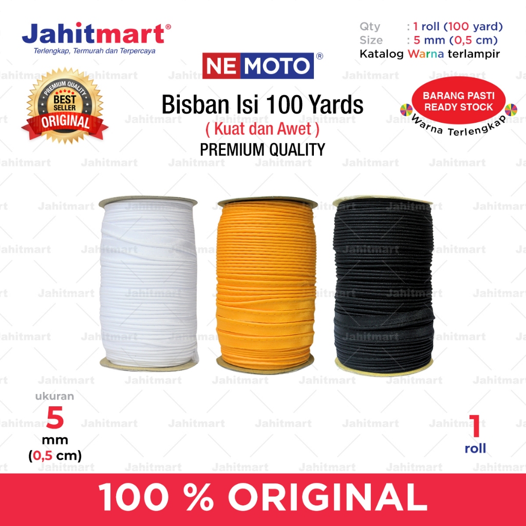 Jual Bisban Isi (isi 100Yard) /Roll | Shopee Indonesia