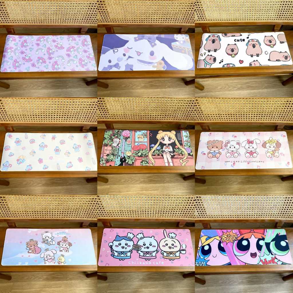 Jual Alas Keyboard Mouse Tatakan Desk Mat Karakter Kartun Lucu Sanrio ...