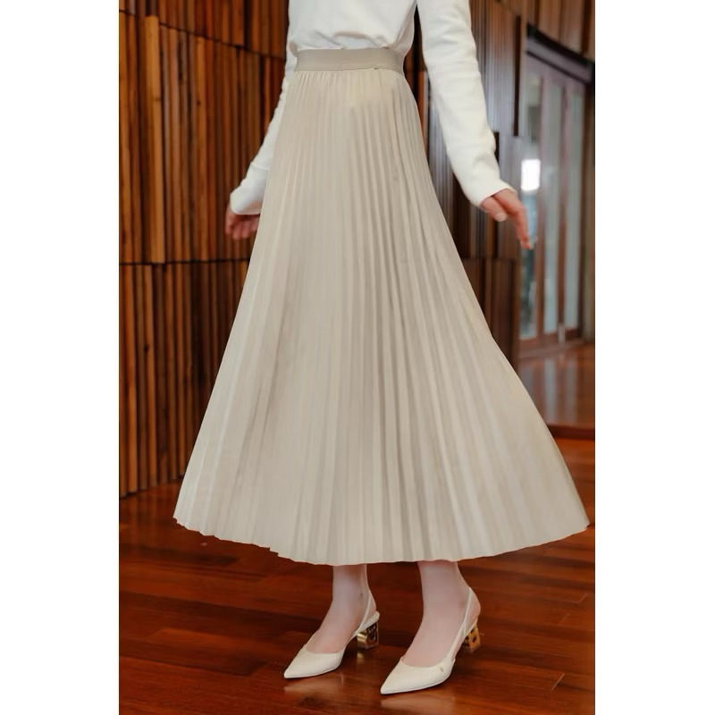 Jual Serena pleats skirt benang jarum original | Shopee Indonesia