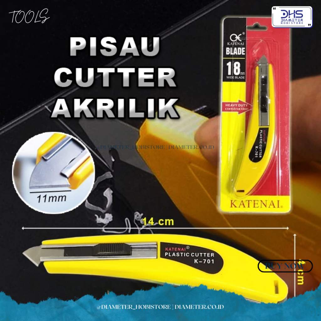 Jual Pisau Pemotong CUTTER AKRILIK / Knife Cutter Acrylic / Plastic ...