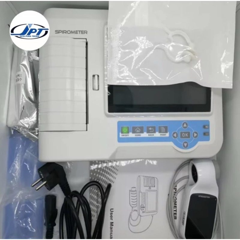 Jual Portable Lung Function Lcd Testing Contec Sp100 Spirometer Spirometri Shopee Indonesia