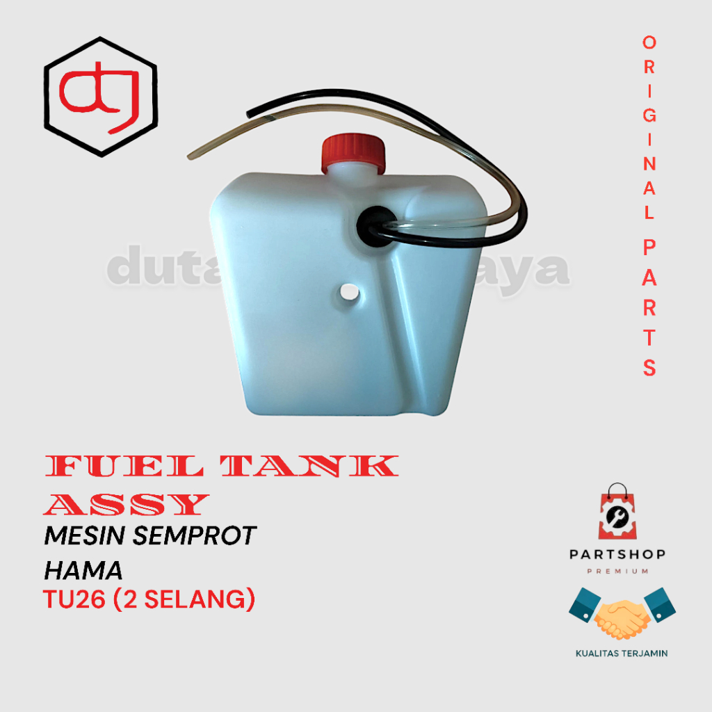 Jual TU26 Fuel Tank Assy Tangki Bensin Mesin Semprot Hama 2tak 2SELANG ...
