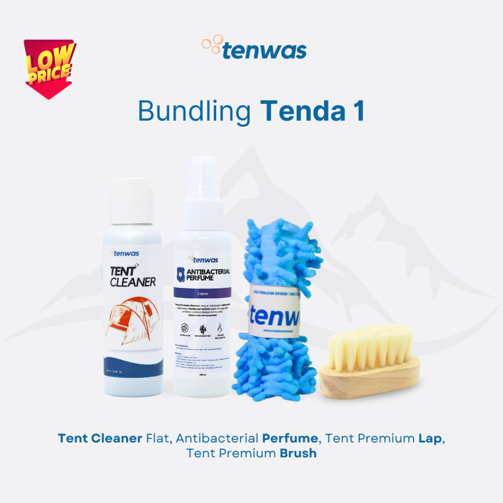Jual Tenwas Bundling Sabun Tenda + Alat Pembersih | Shopee Indonesia