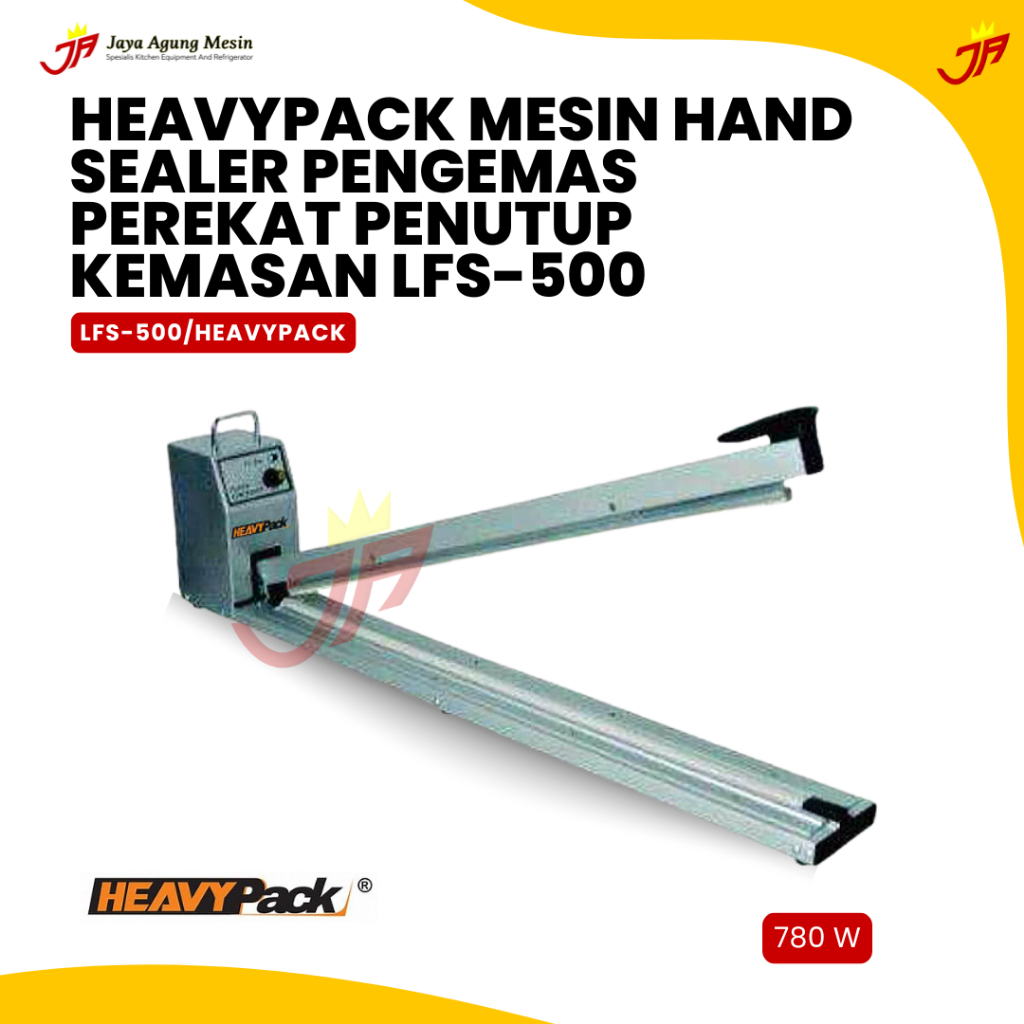 Jual HEAVYPACK Mesin Hand Sealer Pengemas Perekat Penutup Kemasan LFS ...