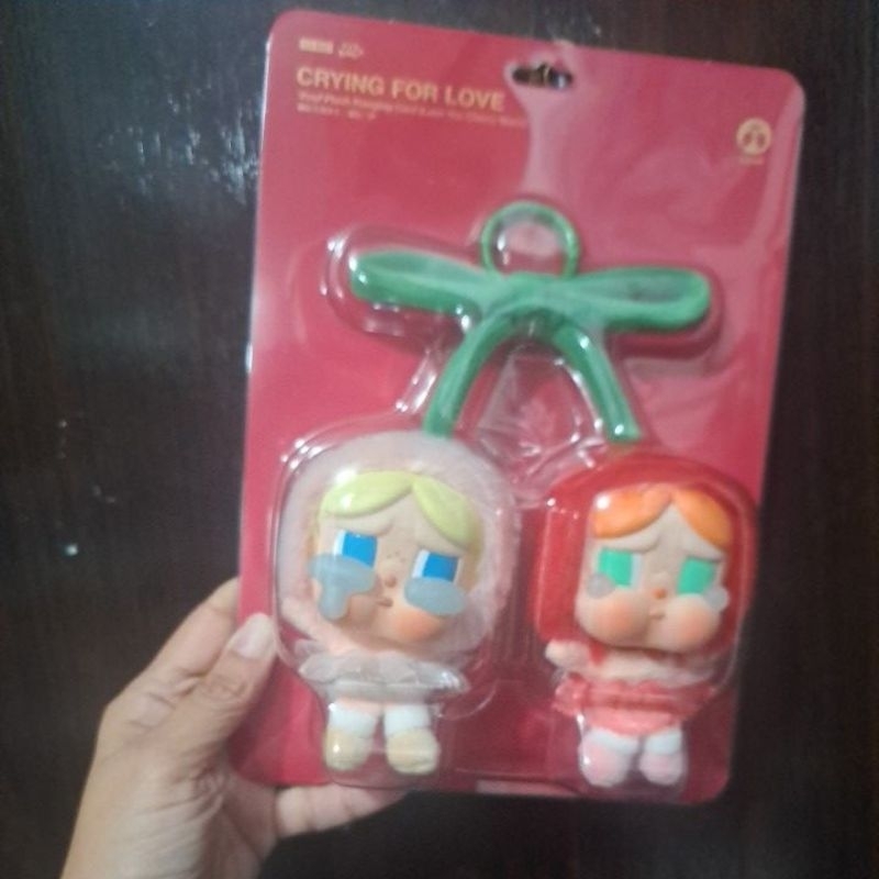 Jual pop mart crybaby crying for love series - vinyl plush hanging card ...