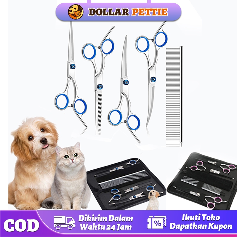 Jual Grooming Gunting Bulu Perawatan Rambut Kucing Anjing Lengkap ...