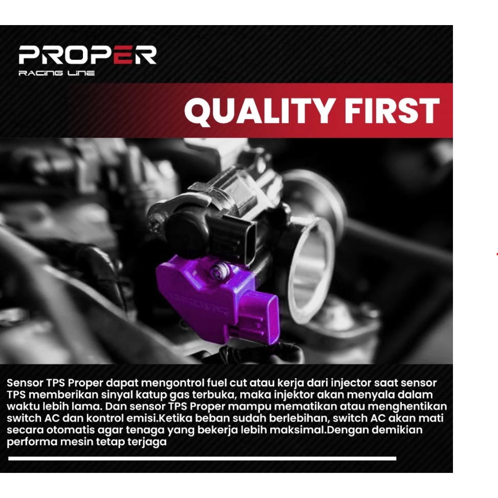 Jual SENSOR TPS PROPER RACING LINE THROTTLE POSITION SENSOR YAMAHA XMAX ...