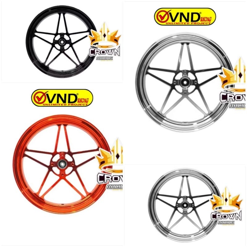 Jual Velg VND Vspeed V Speed V-Speed Bintang Gen3 V3 Ring 14 Beat / Scoopy / Genio / Spacy ...