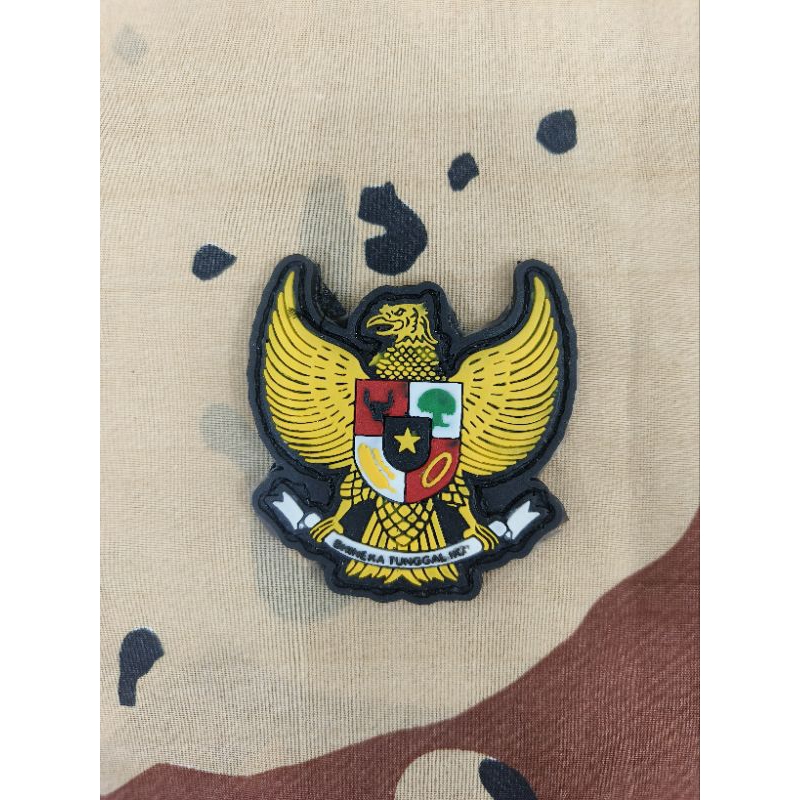 Jual Patch Velcro Lambang Garuda Pancasila Indonesia | Shopee Indonesia