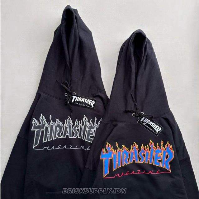 Jual THRSHER FLAME LOGO HOODIE ORIGINAL ( RESMI ) | Shopee Indonesia