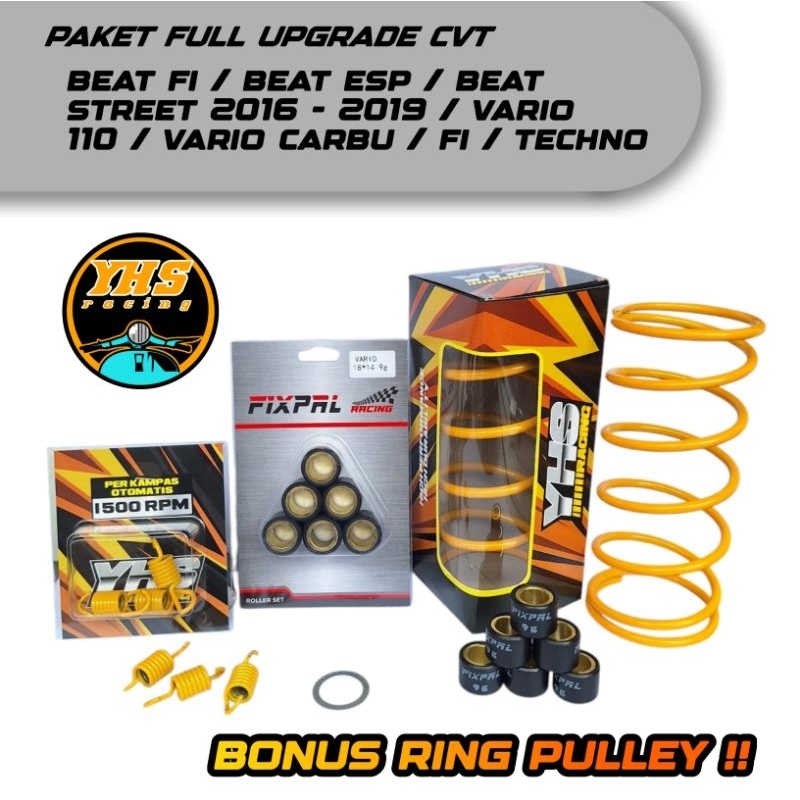 Jual Paketan Per Cvt 1500 Rpm Beat Fi Beat Esp Vario 110 Karbu Fi ...