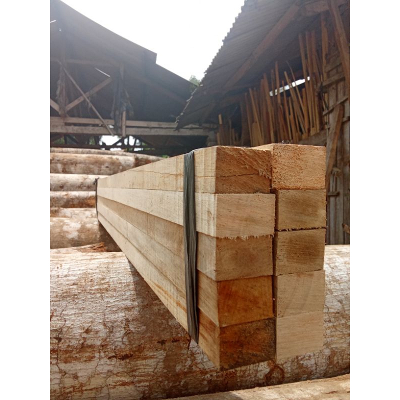 Jual KAYU RENG 3x4 PANJANG 100CM PAKET 10BATANG SOLID SERUT HALUS ...