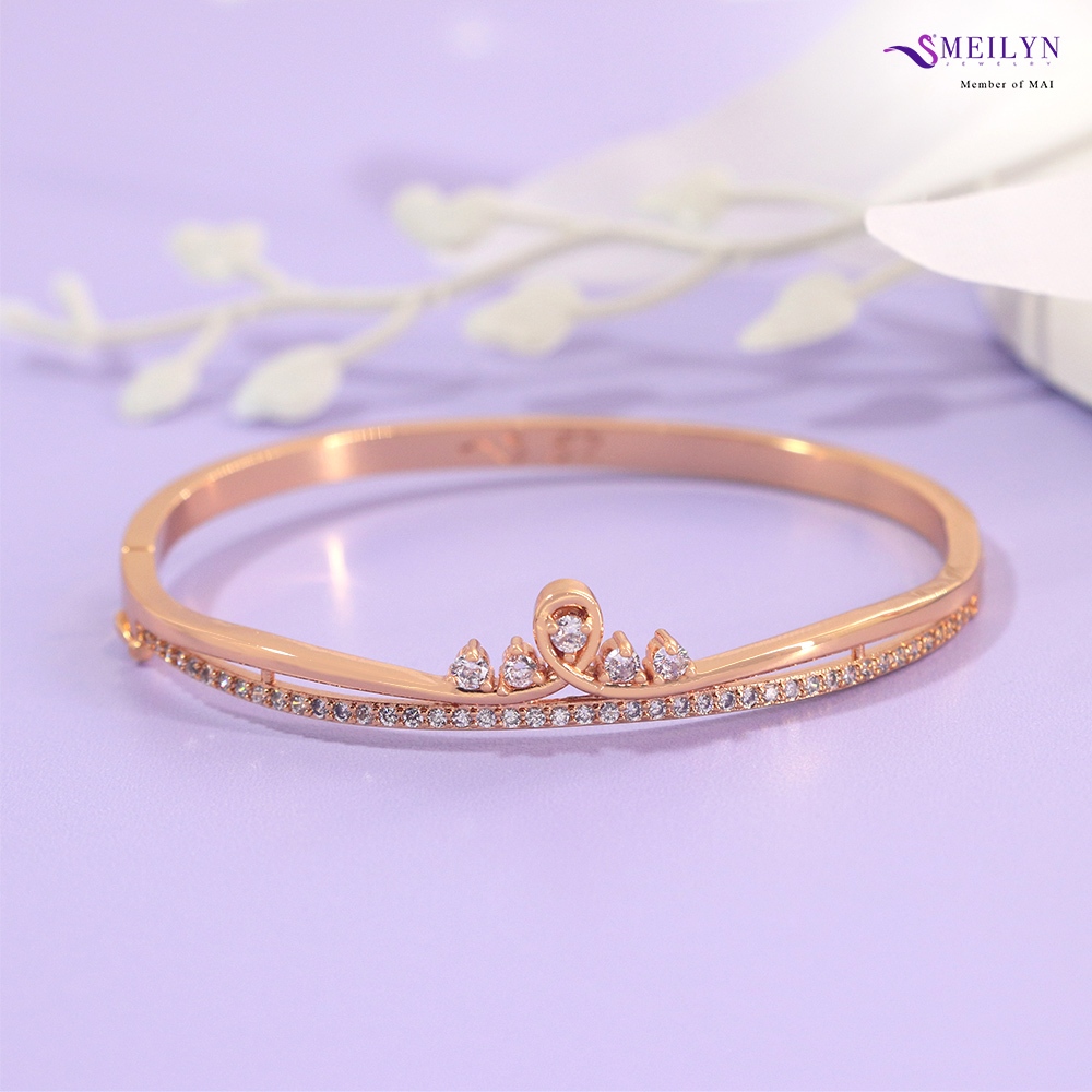 Jual MEILYN Gelang Bangle Motif Simpul Knot Elegance 0231220016 ...