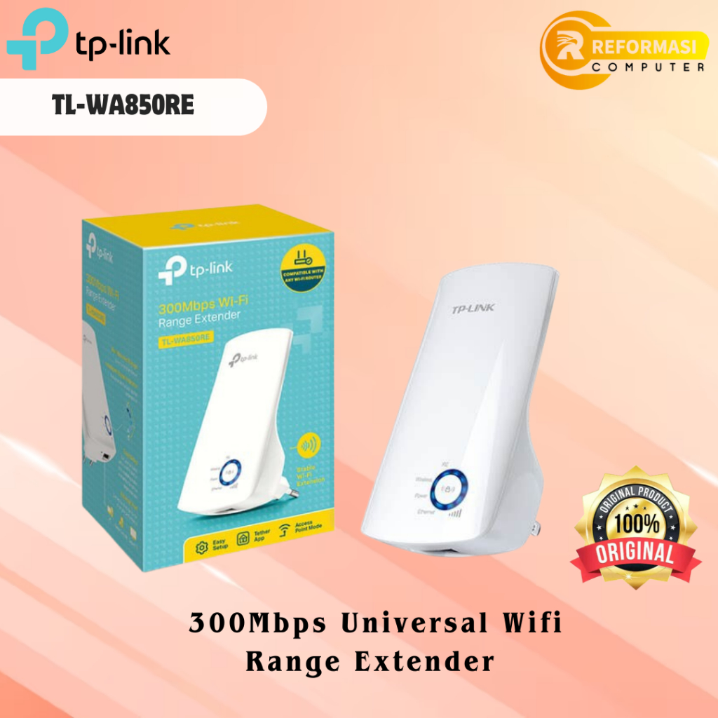 Jual TP-Link TL-WA850RE Penguat Signal TPLINK 850RE Wifi Extender ...