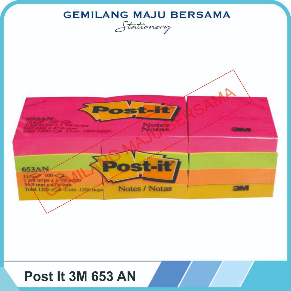 Jual Post it 3M 653- AN | Shopee Indonesia