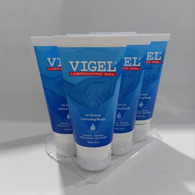 Jual Vigel Lubricating Gel 30gr - Vigel Pelumas | Shopee Indonesia