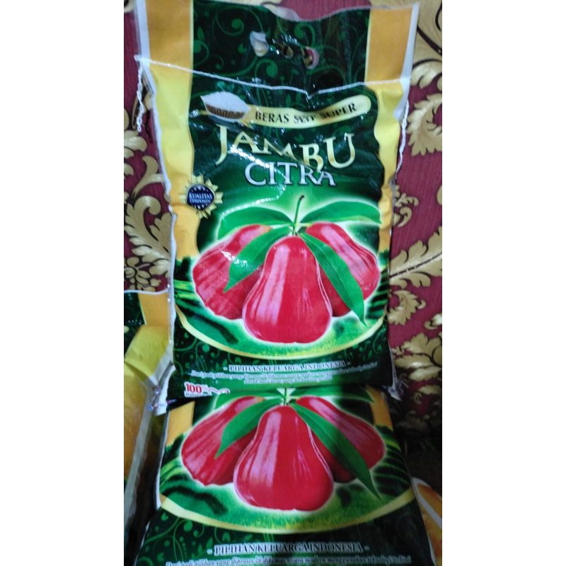 Jual Beras jambu citra kemasan 5kg dijamin pulen | Shopee Indonesia