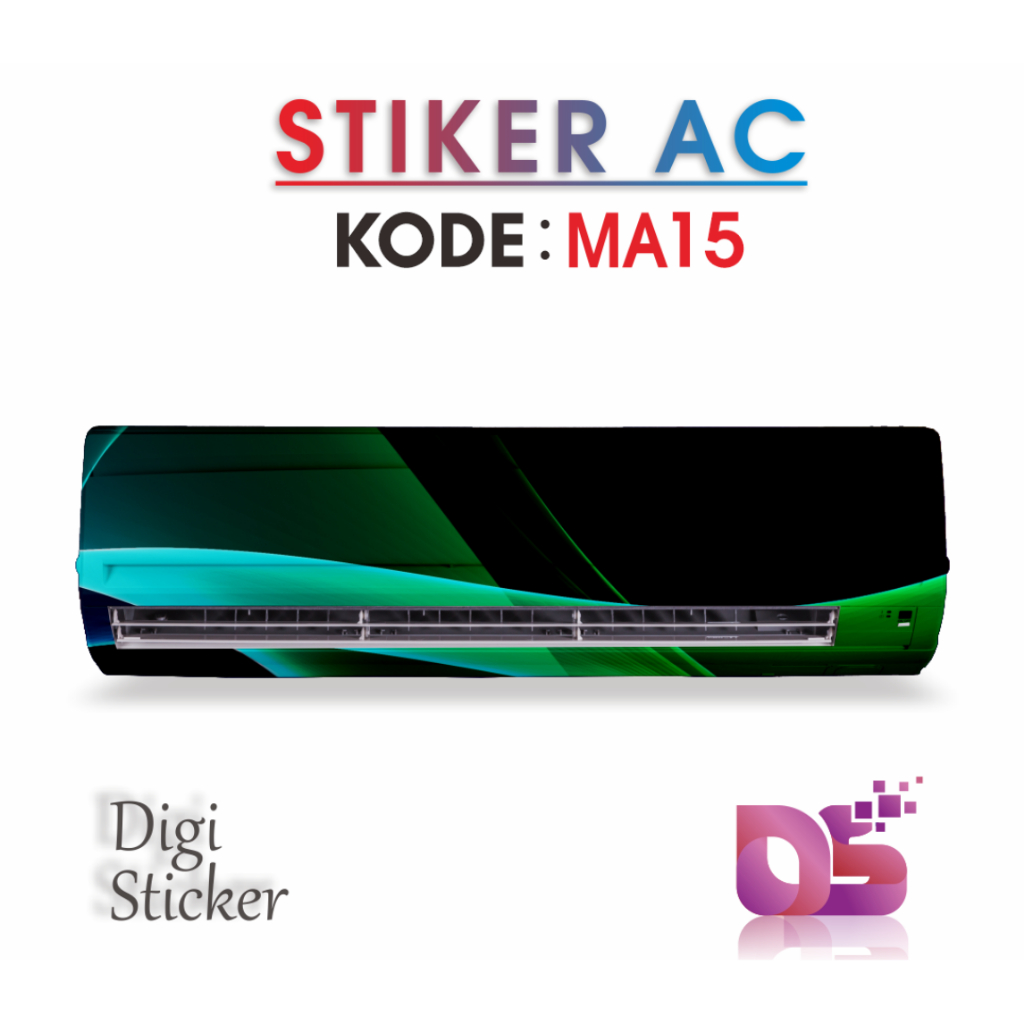 Jual Sticker Premium AC Stiker Motif Gradasi Elegan Digi Sticker MA11 ...