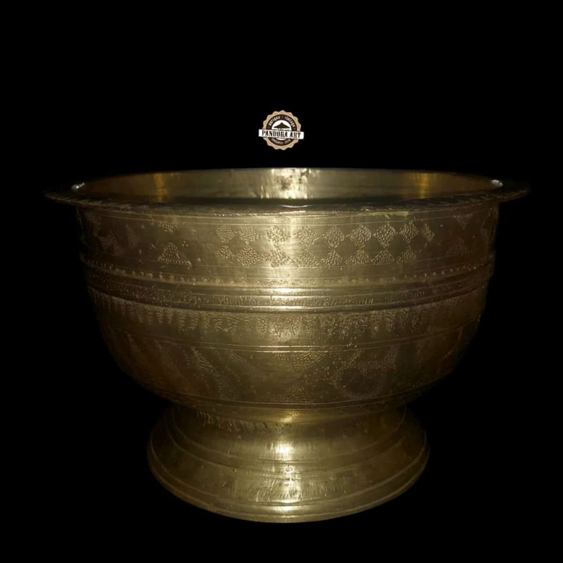 Jual Bokor kuningan ukir lawas ( B827 ) | Shopee Indonesia