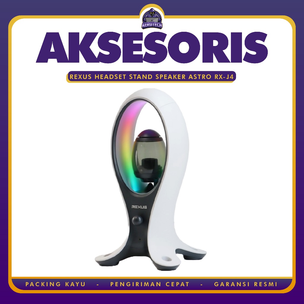 Jual Rexus Headset Stand Speaker Astro RX-J4 Termurah | Shopee Indonesia