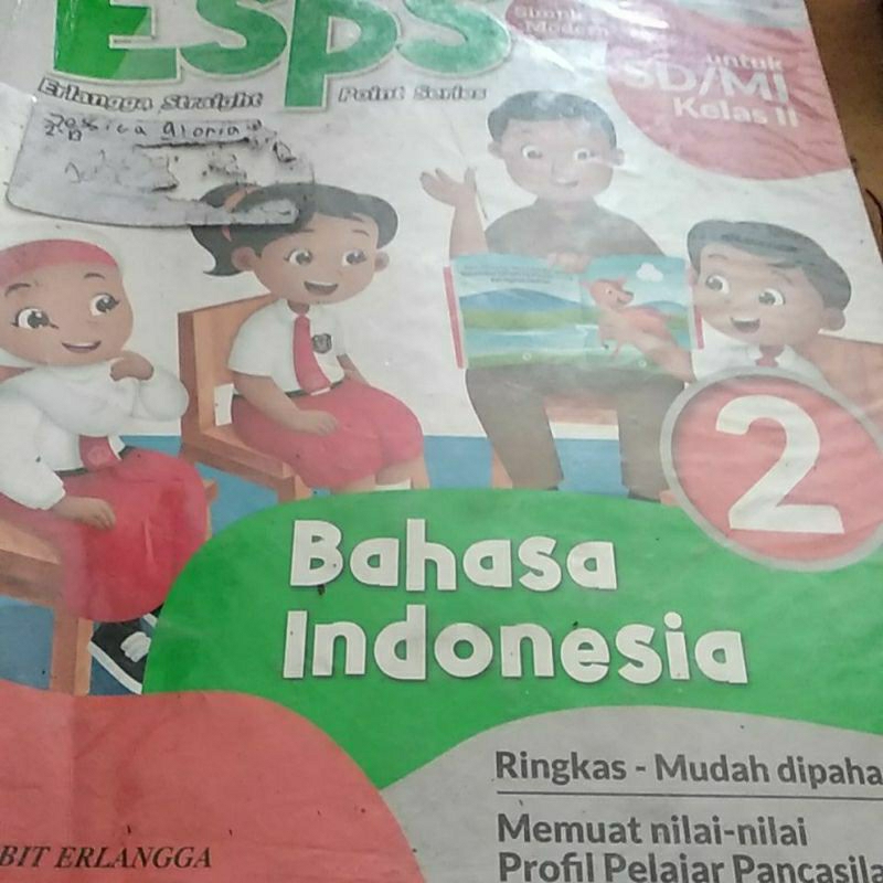 Jual esps S bahasa Indonesia untuk sd/mi kelas 2 kurikulum merdeka | Shopee Indonesia