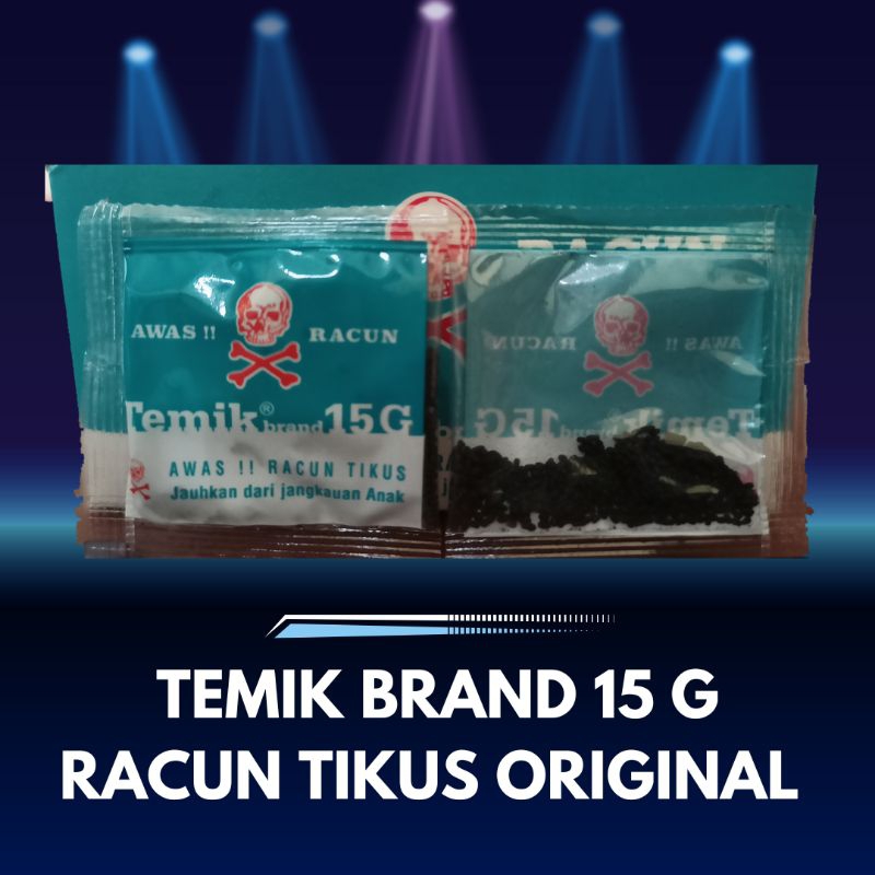 Jual Racun Tikus Temik 15G (Original) | Shopee Indonesia