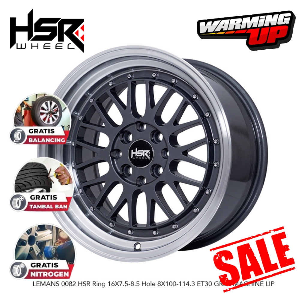 Jual Velg Mobil Racing Celong Kijang Jazz Yaris Ring 16 HSR LEMANS HSR R16X75/85 H8X100-114,3 ...