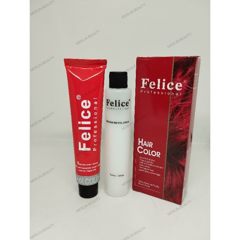 Jual Felice Hair Color | Cat Rambut 60ML | Shopee Indonesia