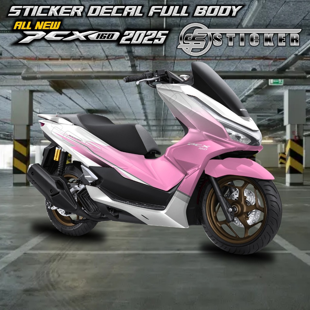Jual dekal pcx roadsync 2025 sticker decal pcx 160 fullbody motif ...