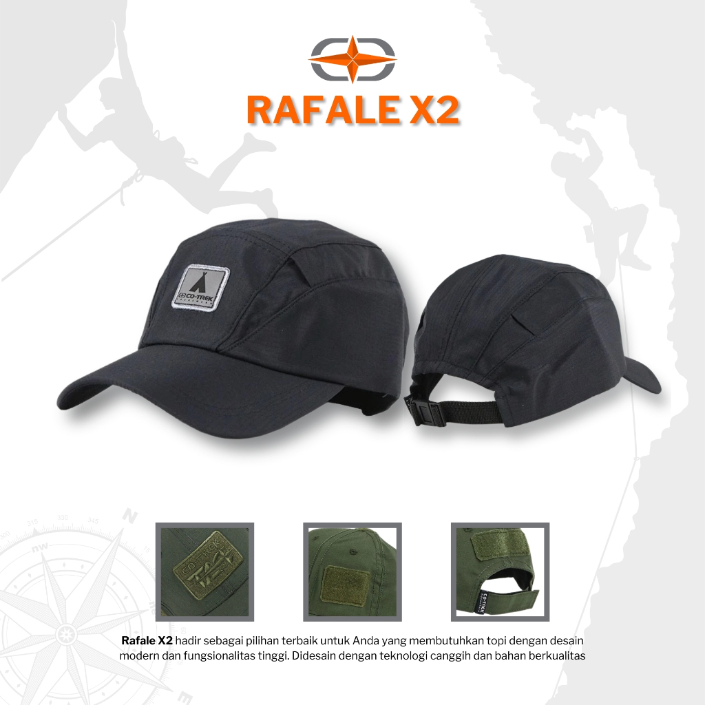 Jual Topi Rafale X2 Cotrek Adventure | Shopee Indonesia