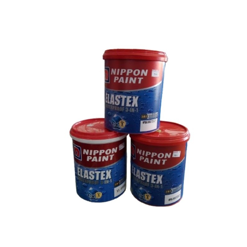 Jual Cat tembok Nippon Paint Elastex waterproof 1kg | Shopee Indonesia
