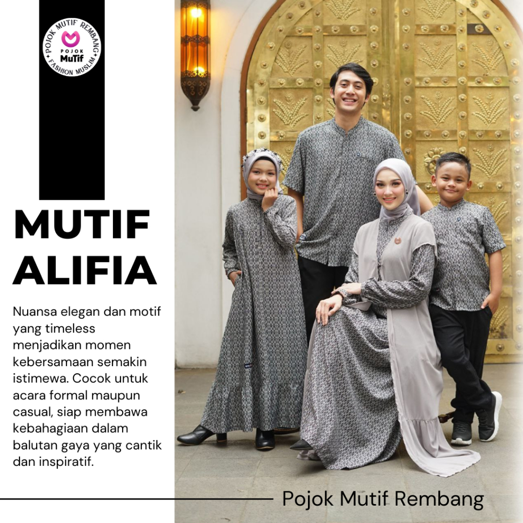 Jual SARIMBIT KELUARGA TERBARU 2025 MUTIF ALIFIA NIZAR - BAJU KELUARGA ...