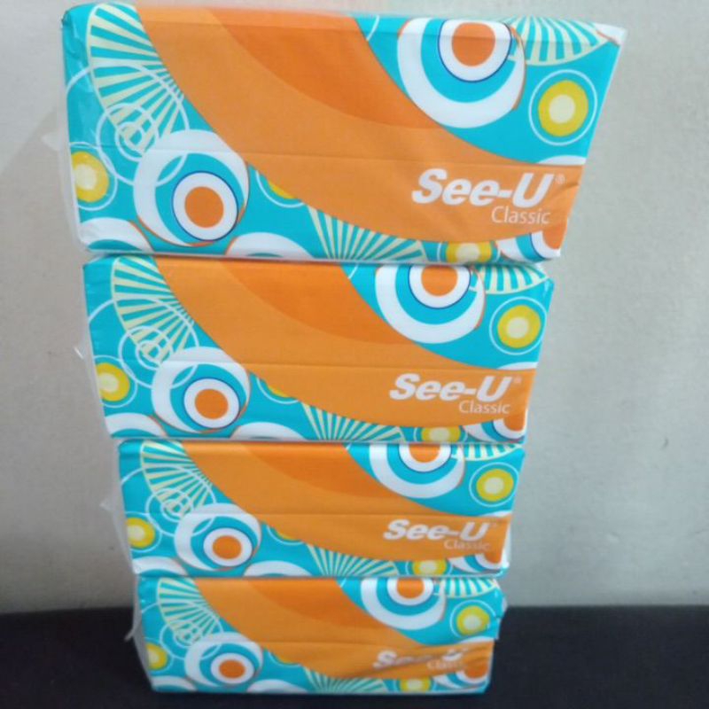 Jual Tisu See-U 250s (4 x 250s) | Shopee Indonesia