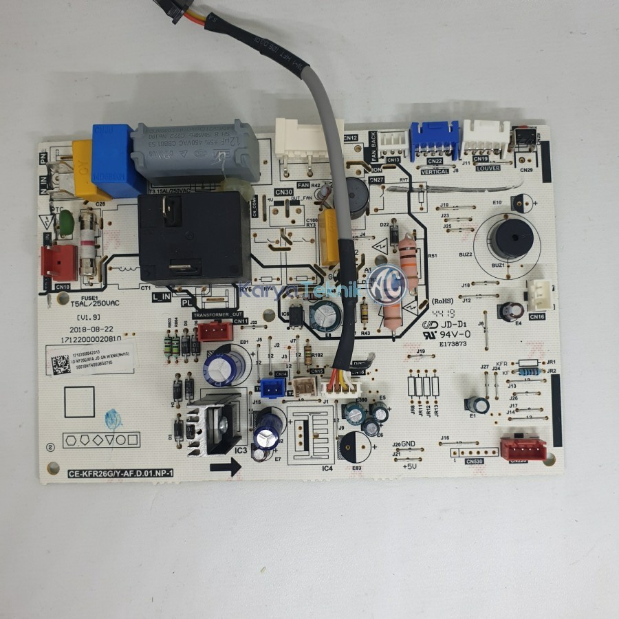 Jual BOARD INDOOR PCB MODUL AC TCL MIDEA SANKEN SHARP ZCY POLYTRON AUX ...